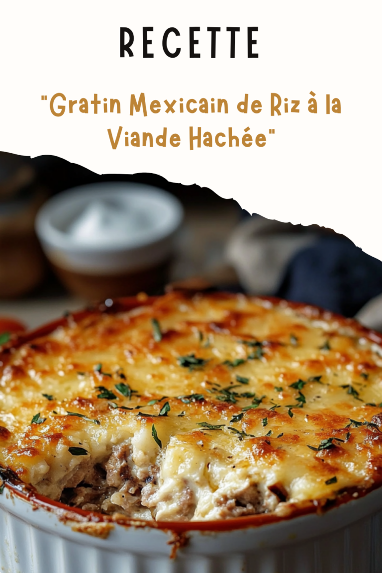 Gratin Mexicain de Riz à la Viande Hachée - recettes de charlotte
