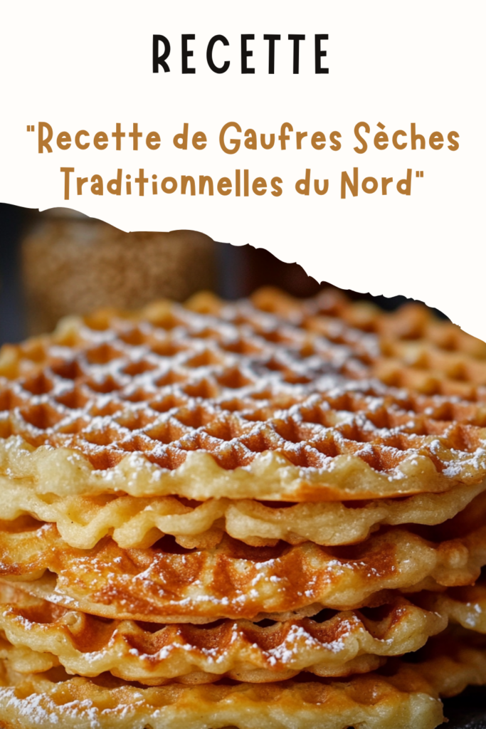 Recette de Gaufres Sèches Traditionnelles du Nord - recettes de charlotte