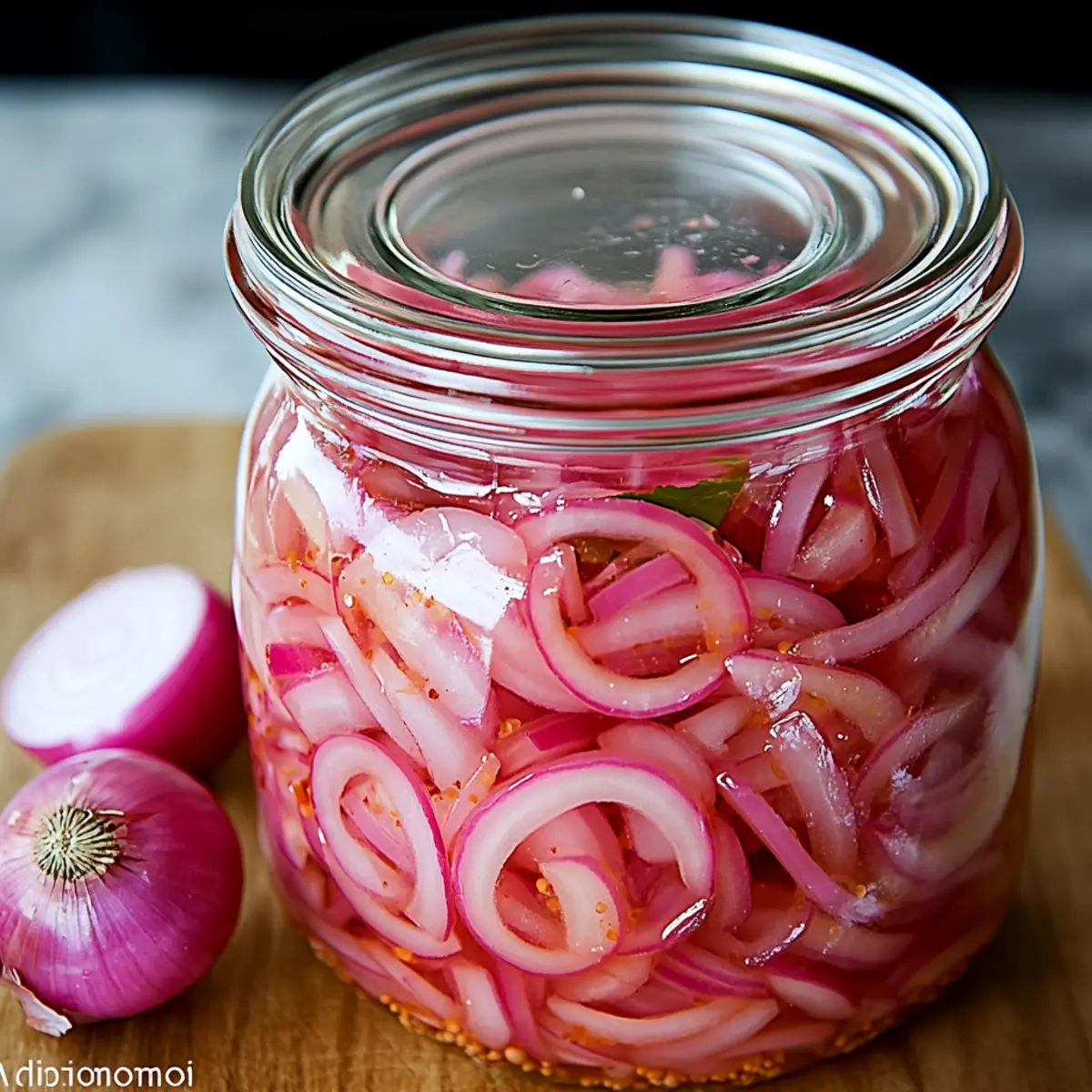 Oignons Rouges Marinés : La Recette Ultra Facile et Délicieuse ...